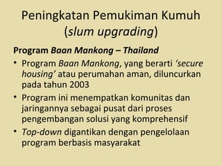 Permukiman kumuh (Slum Area) | PPT