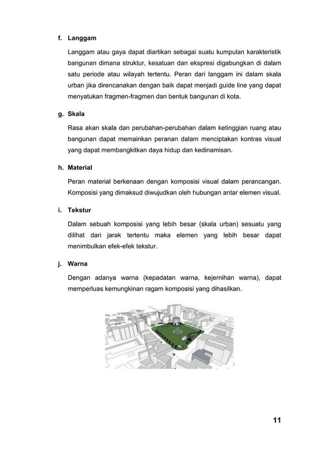 ARSITEKTUR PERKOTAAN