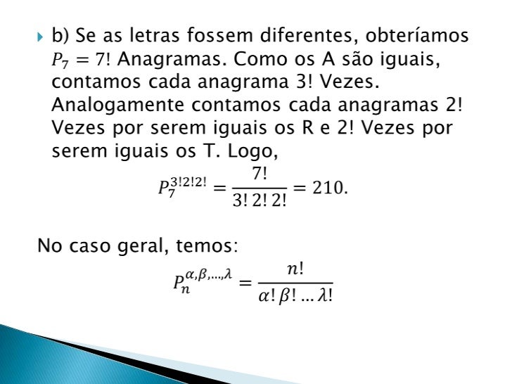 Permutação circulares repetição