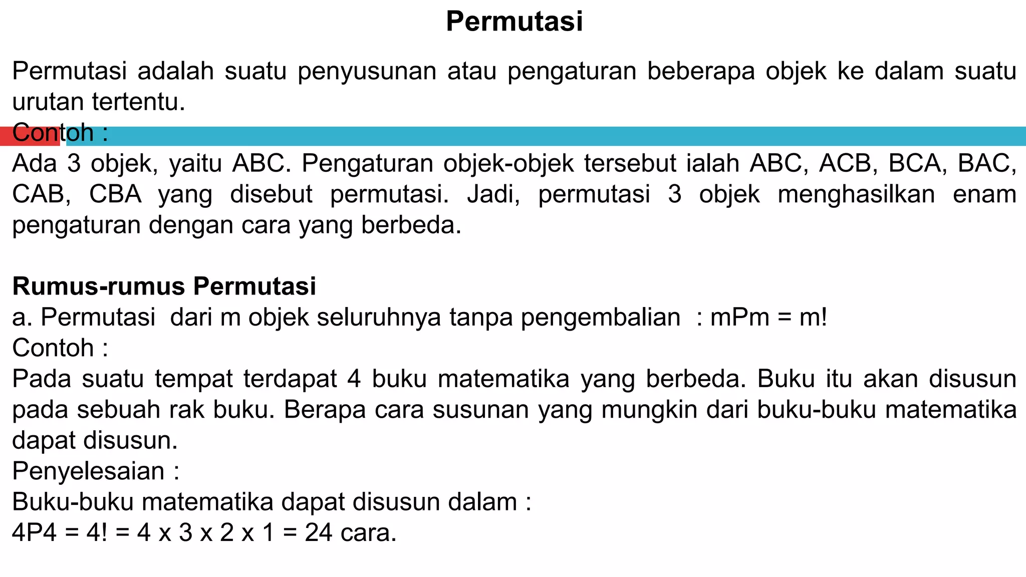Permutasi dan kombinasi | PPT