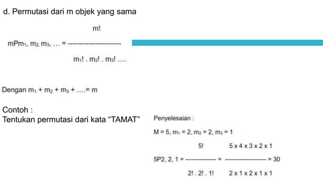 Permutasi dan kombinasi | PPT