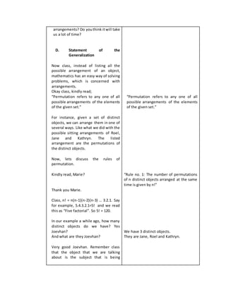 A detailed lesson plan in permutation | DOCX
