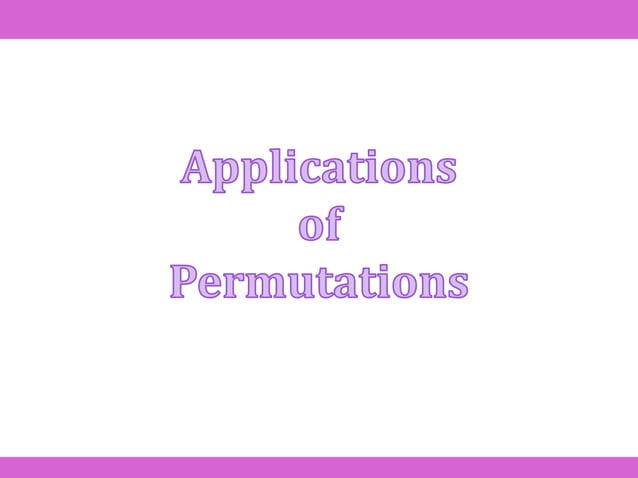 Permutation | PDF | Programming Languages | Computing