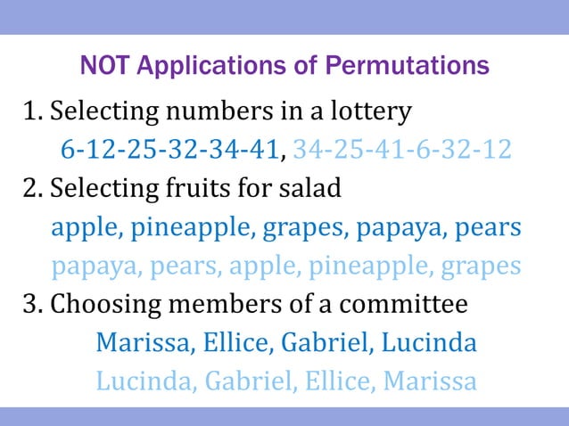 Permutation | PDF | Programming Languages | Computing