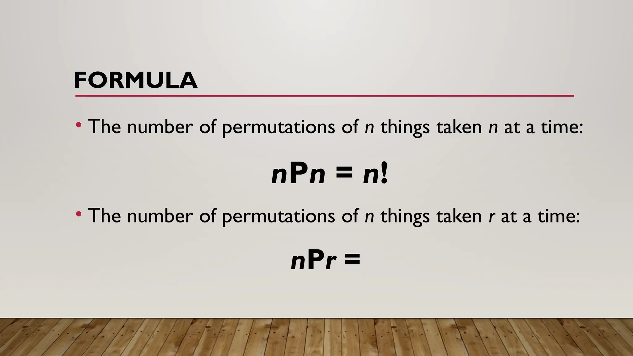PERMUTATION Quarter foour mathematics grade 10.pptx