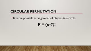 PERMUTATION Quarter foour mathematics grade 10.pptx