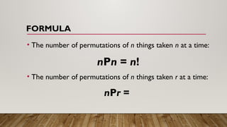 PERMUTATION Quarter foour mathematics grade 10.pptx