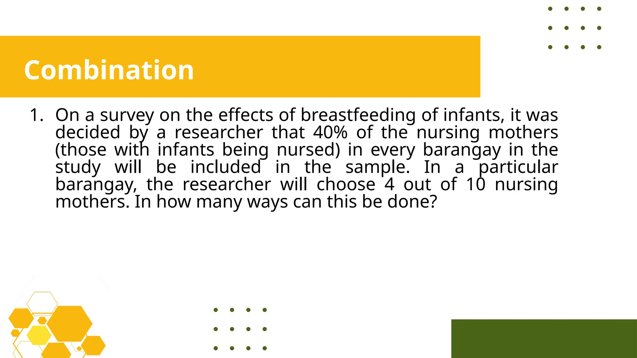 permutation and combination powerpoint presentation | PPTX