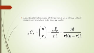 Permutation combination | PPTX