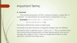 Permutation combination | PPTX