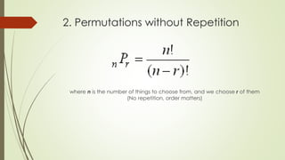 Permutation combination | PPTX