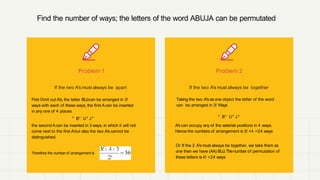 Permutation in Discrete Mathematics- Piyush Bujade | PPTX | Physics | Science