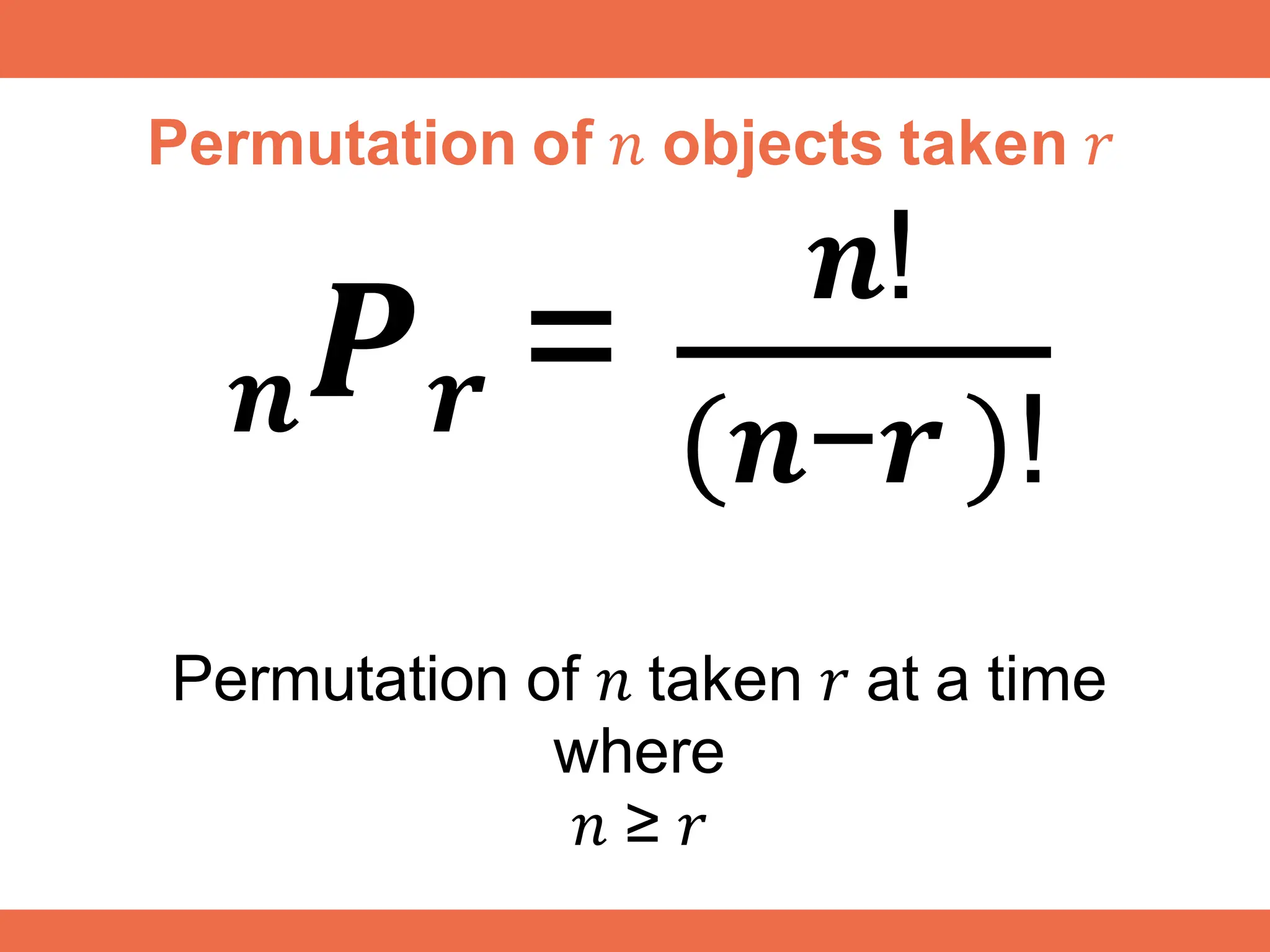 Grade 10 Permutation PowerPoint Presentation | PPTX