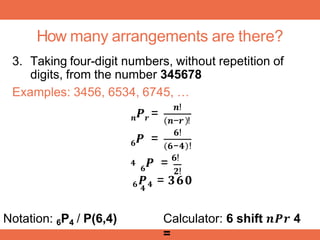 Grade 10 Permutation PowerPoint Presentation | PPTX