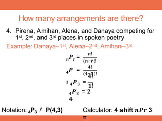 Grade 10 Permutation PowerPoint Presentation | PPTX