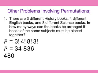 Grade 10 Permutation PowerPoint Presentation | PPTX