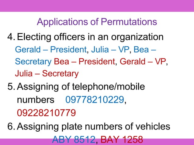 Grade 10 Permutation PowerPoint Presentation | PPTX