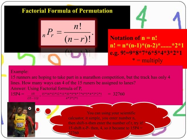 Permutation and combination - Math Statistic | PPTX