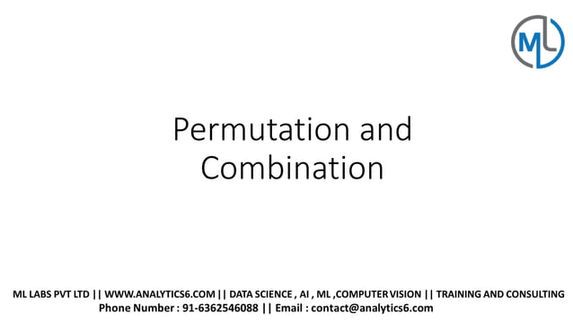 Permutation and combination | PDF | Programming Languages | Computing