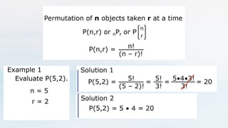 Permutation and Combination Permutation and Combination | PPTX