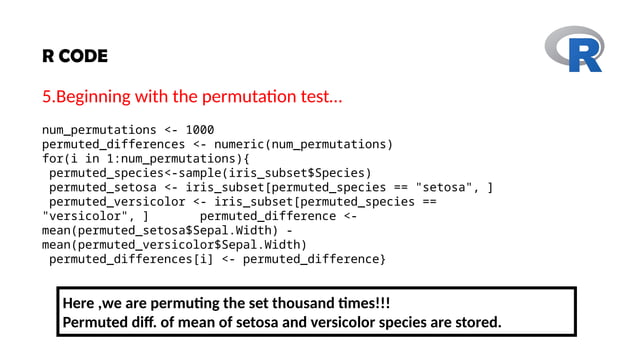 Permutation Approach To Non Parametric Hypothesis Test [autosaved] Pptx Free Download