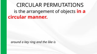 Permutation (Circular) - SPJ.pptx MATHEMATICS | PPTX