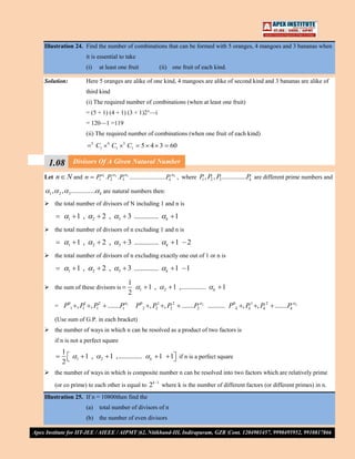Permutation & combination | PDF | College Planning | College Education