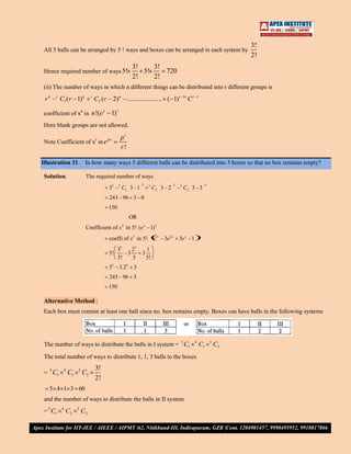 Permutation & combination | PDF | College Planning | College Education