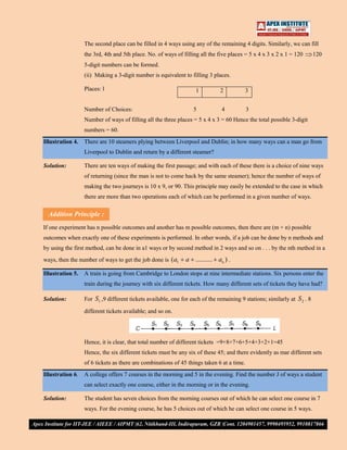 Permutation & combination | PDF | College Planning | College Education