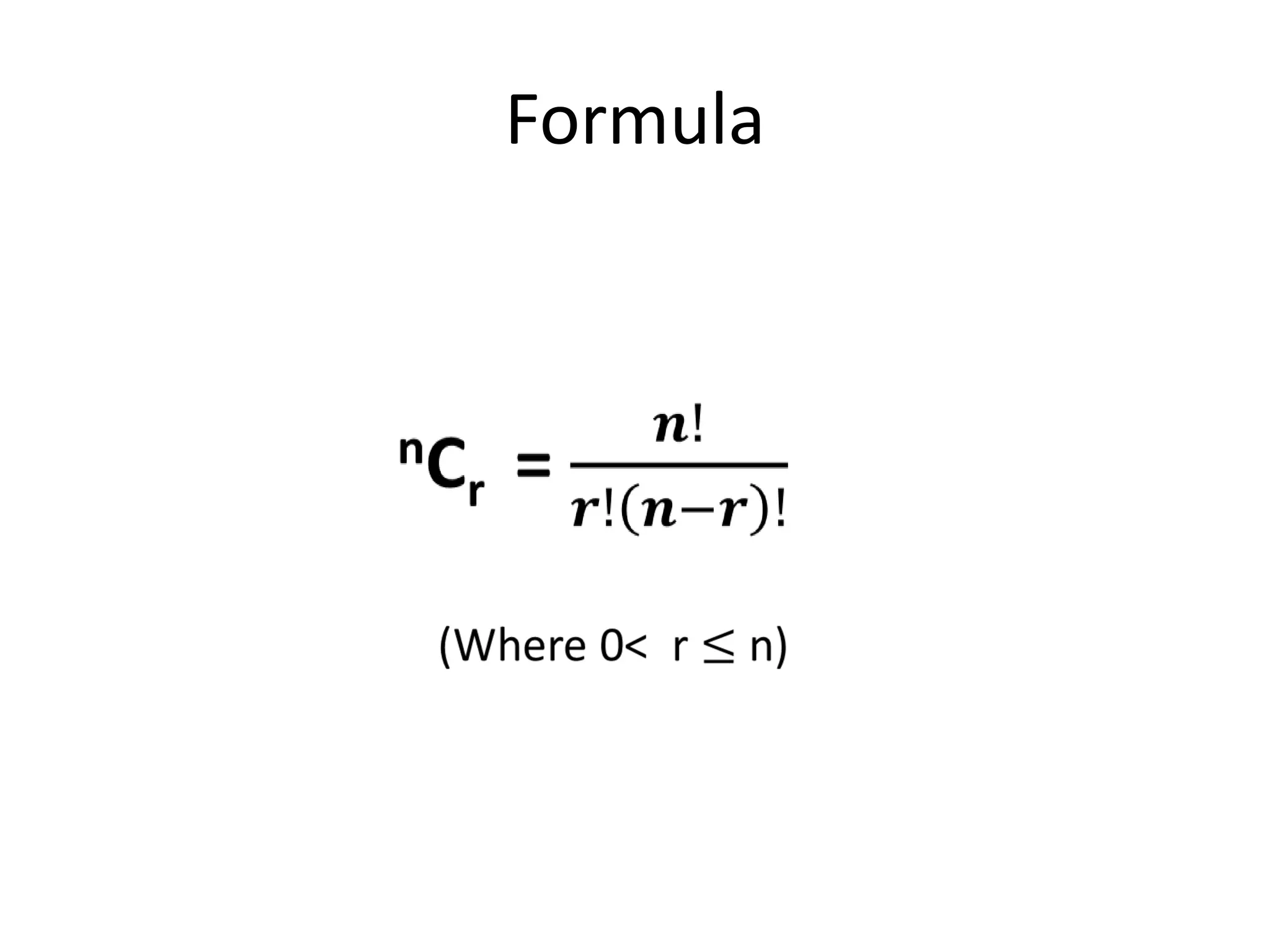 Permutation & Combination | PPTX