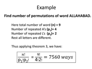 Permutation & Combination | PPTX