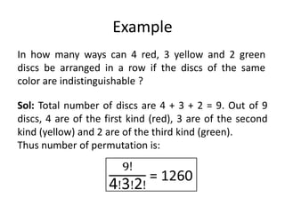 Permutation & Combination | PPTX