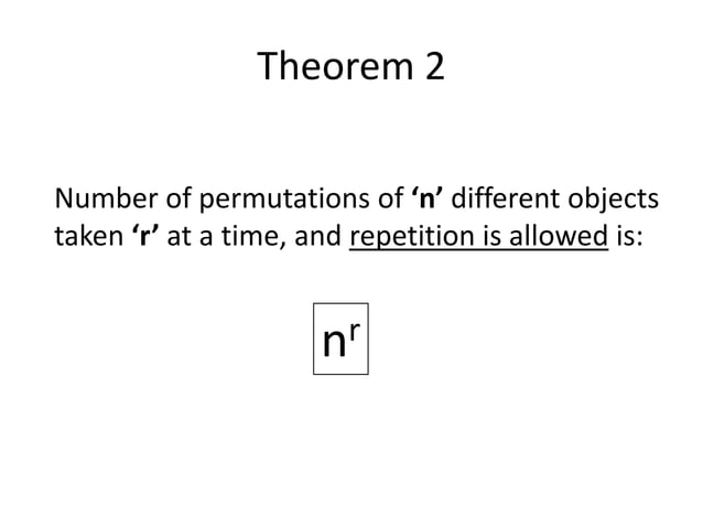 Permutation & Combination | PPTX