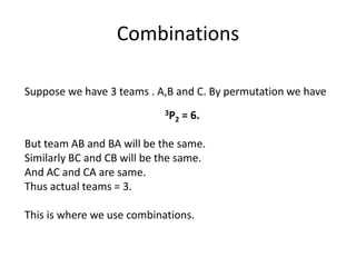 Permutation & Combination | PPT