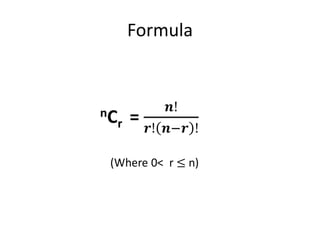 Permutation & Combination | PPT