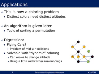 Permutation graphsandapplications | PPT