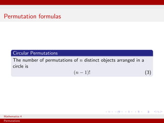 Permutations | PDF