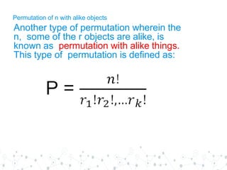Permutations | PPTX