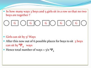 Permutations and-combinations-maths | PPT