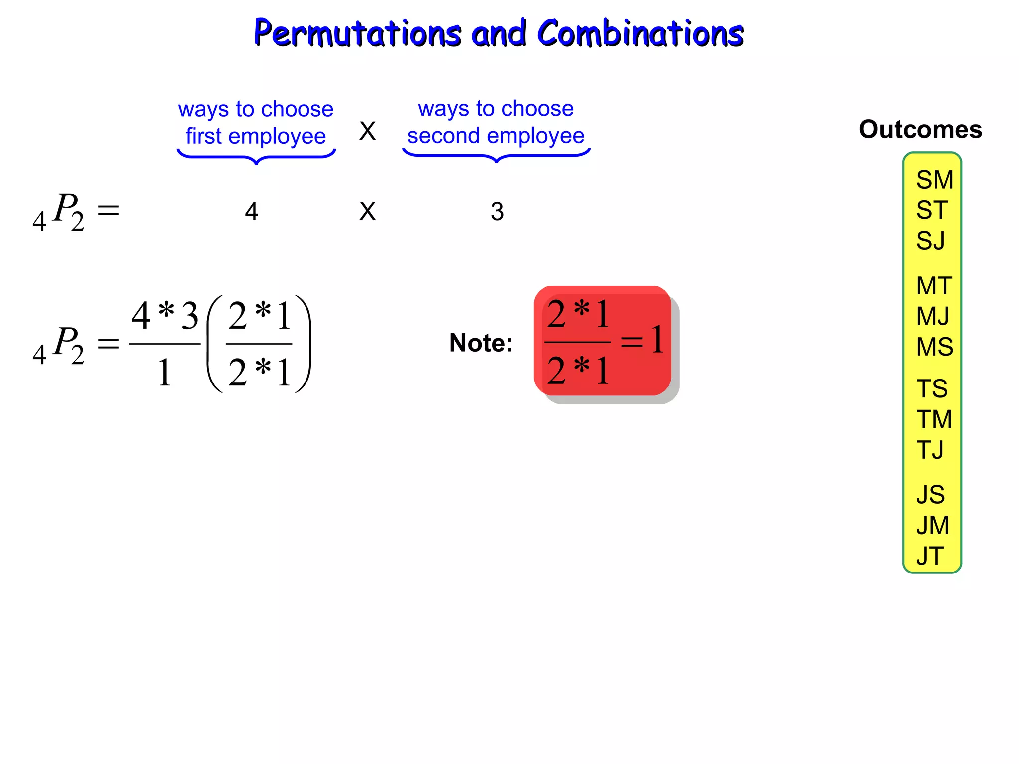 Permutations & Combinations | PPT