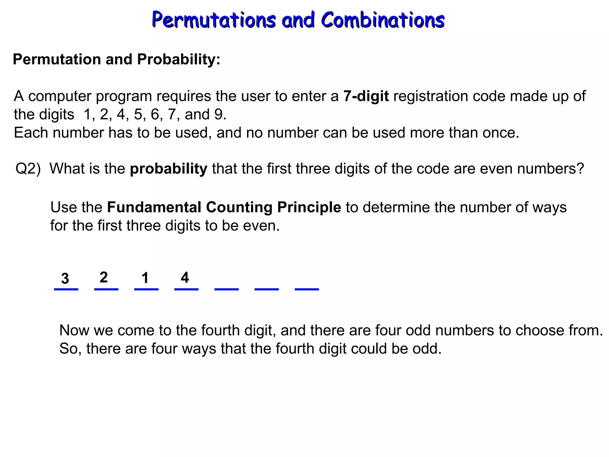 Permutations & Combinations | PPT