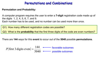 Permutations & Combinations | PPT