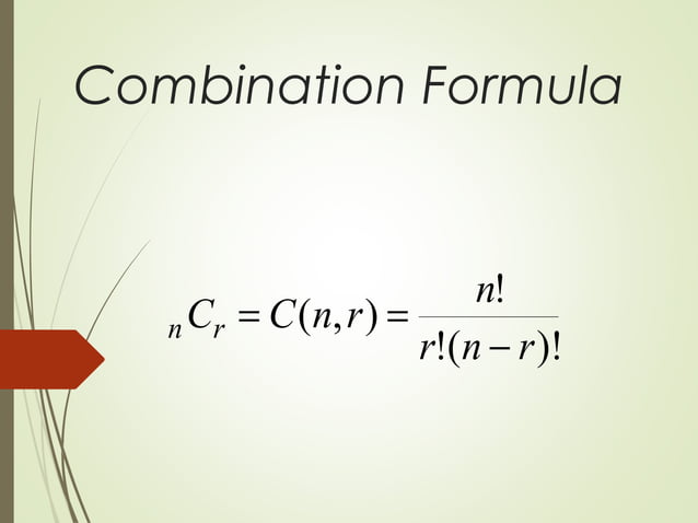 Permutations and combinations | PPT