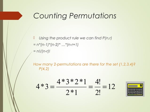 Permutations And Combinations Ppt