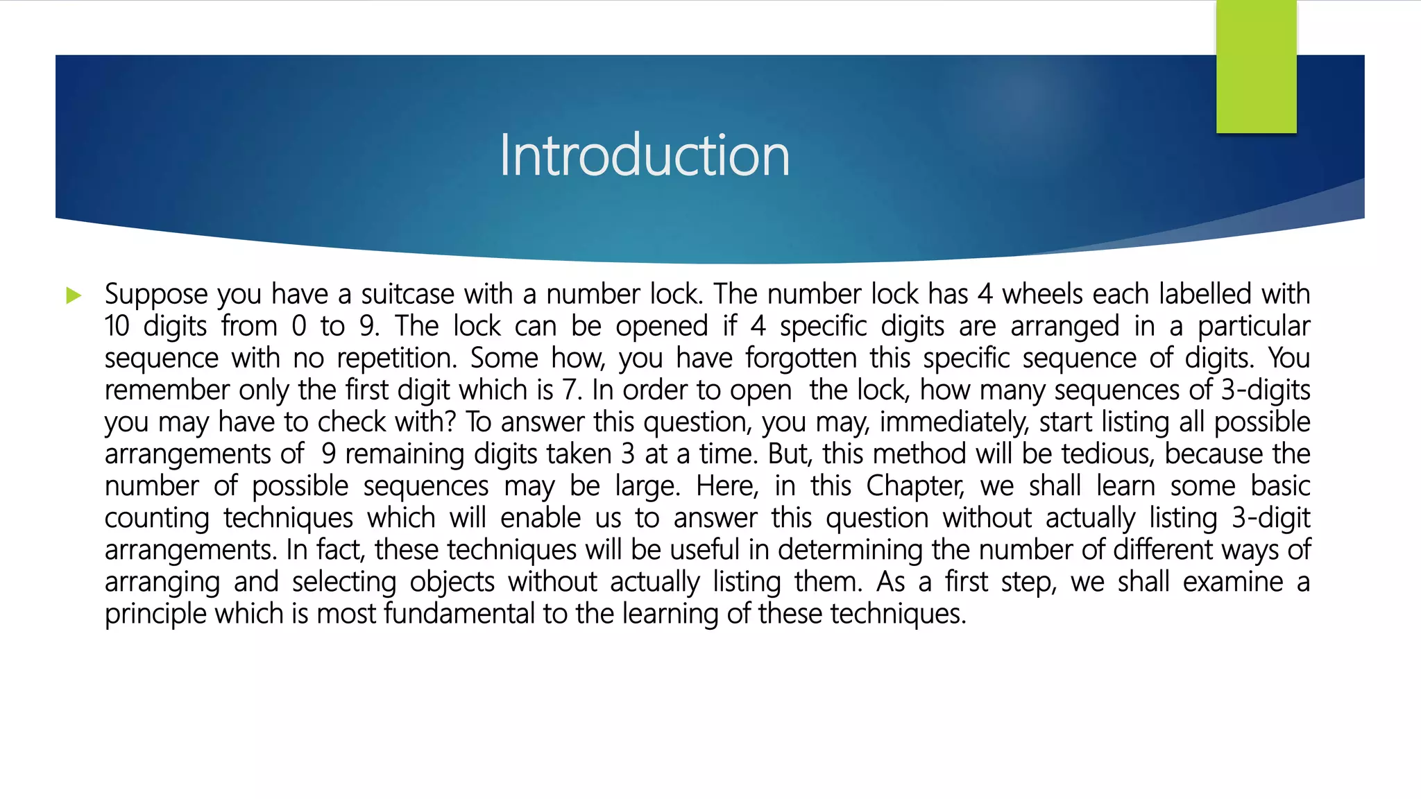Permutations and Combinations(For Class 11) | PPTX