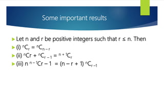Permutations and Combinations(For Class 11) | PPTX