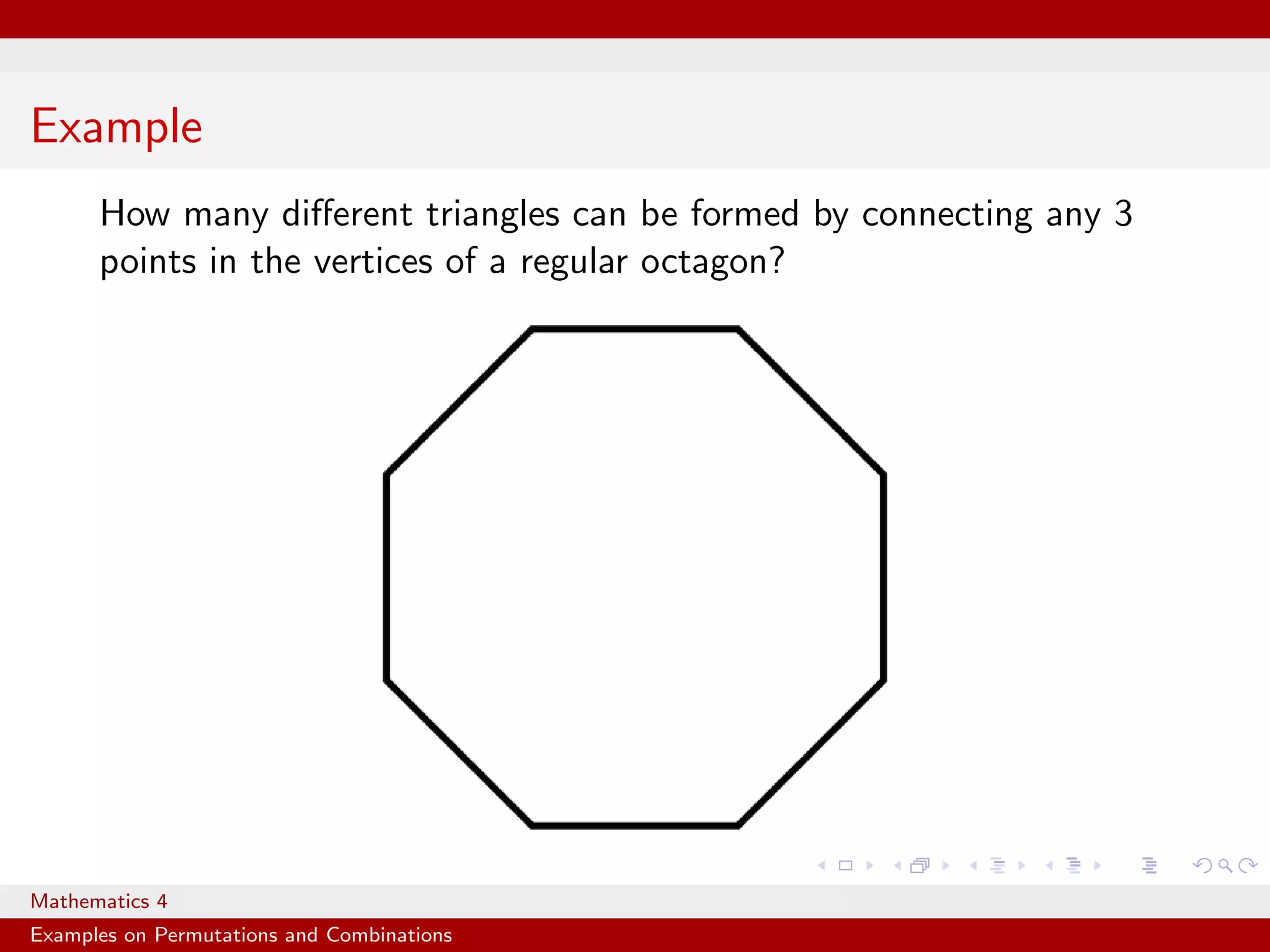 Permutations and combinations examples | PPT
