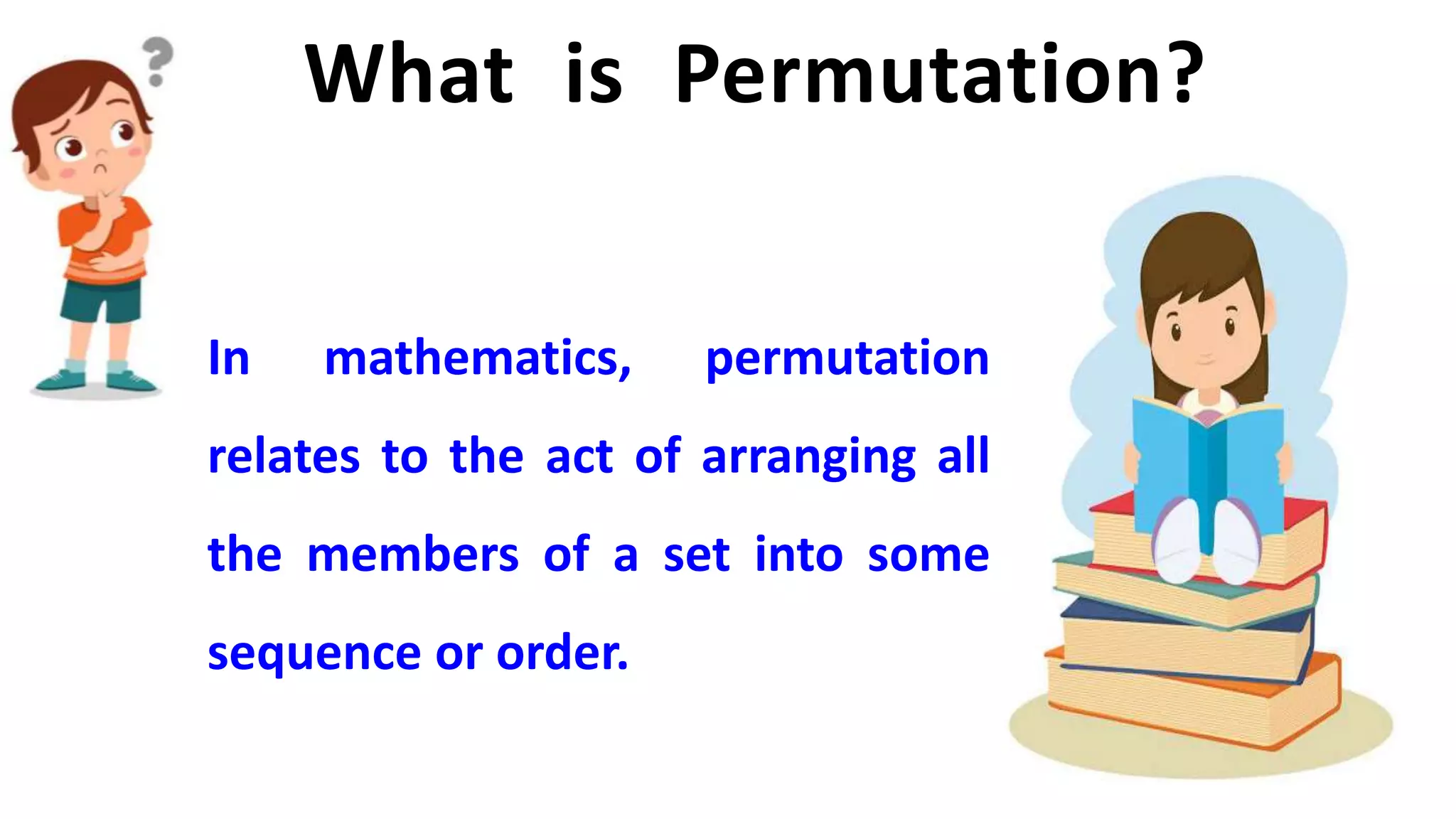Permutations and combinations ppt | PPTX