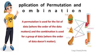 Permutations and combinations ppt | PPTX