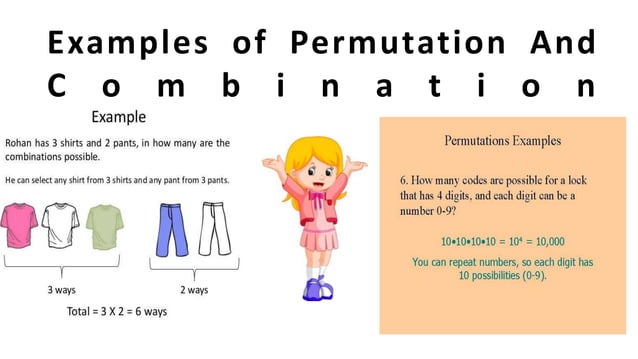 Permutations and combinations ppt | PPTX